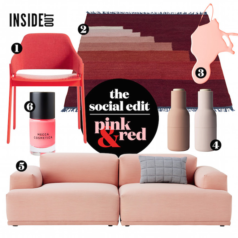 Tips/Colour inspiration/Pairing red with blush - British Paints