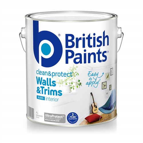 British Paints Sky Baby Blue | Blue Colour Chart & Palette