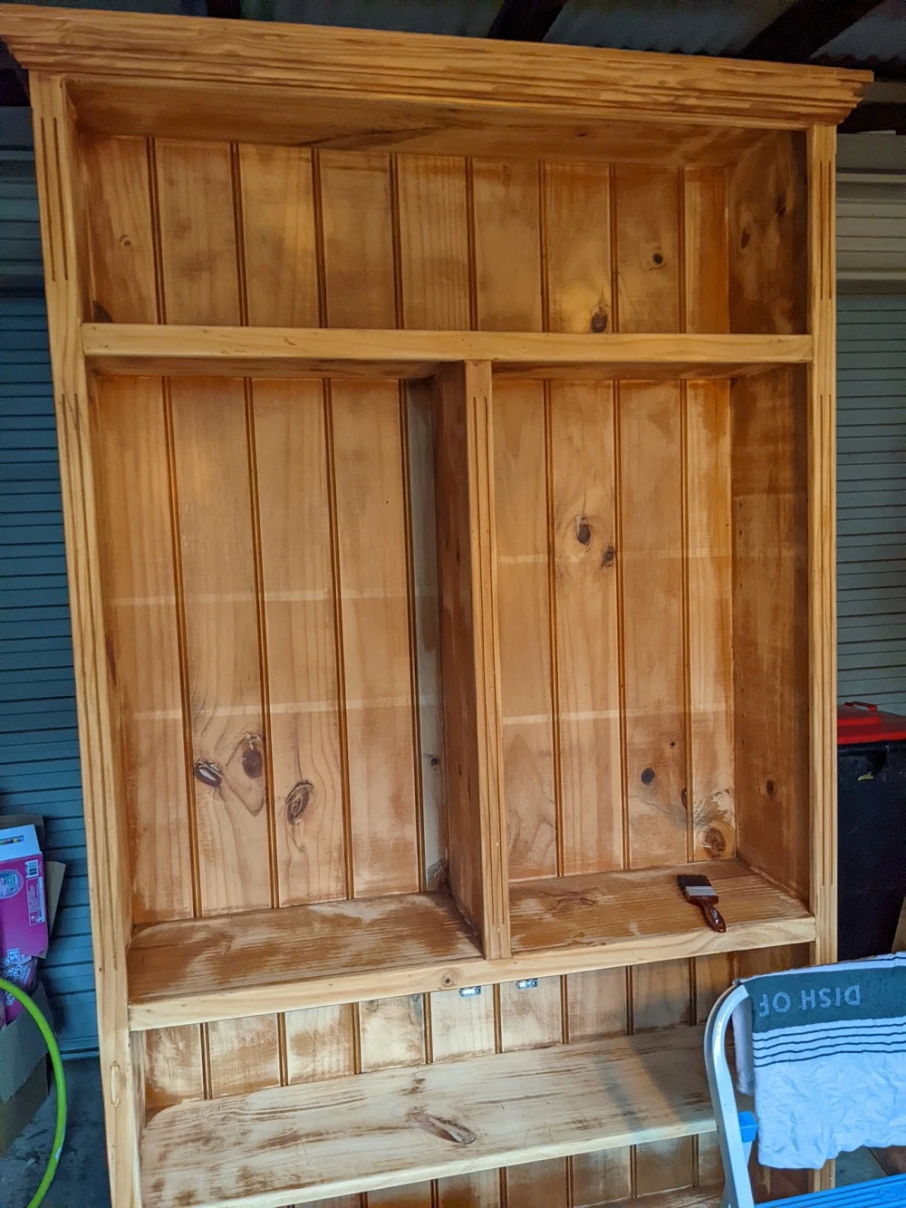 Bookcase Upcycle Project